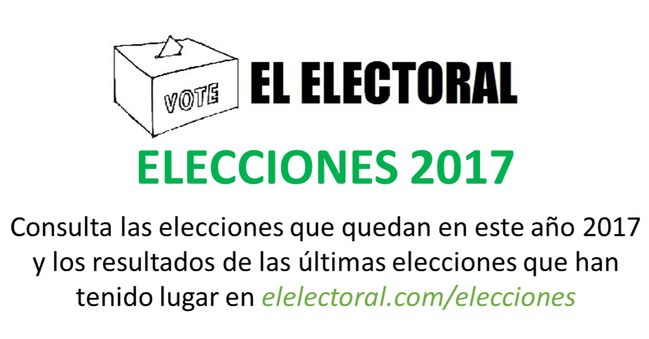 Sección Elecciones - El Electoral: elecciones y encuestas electorales